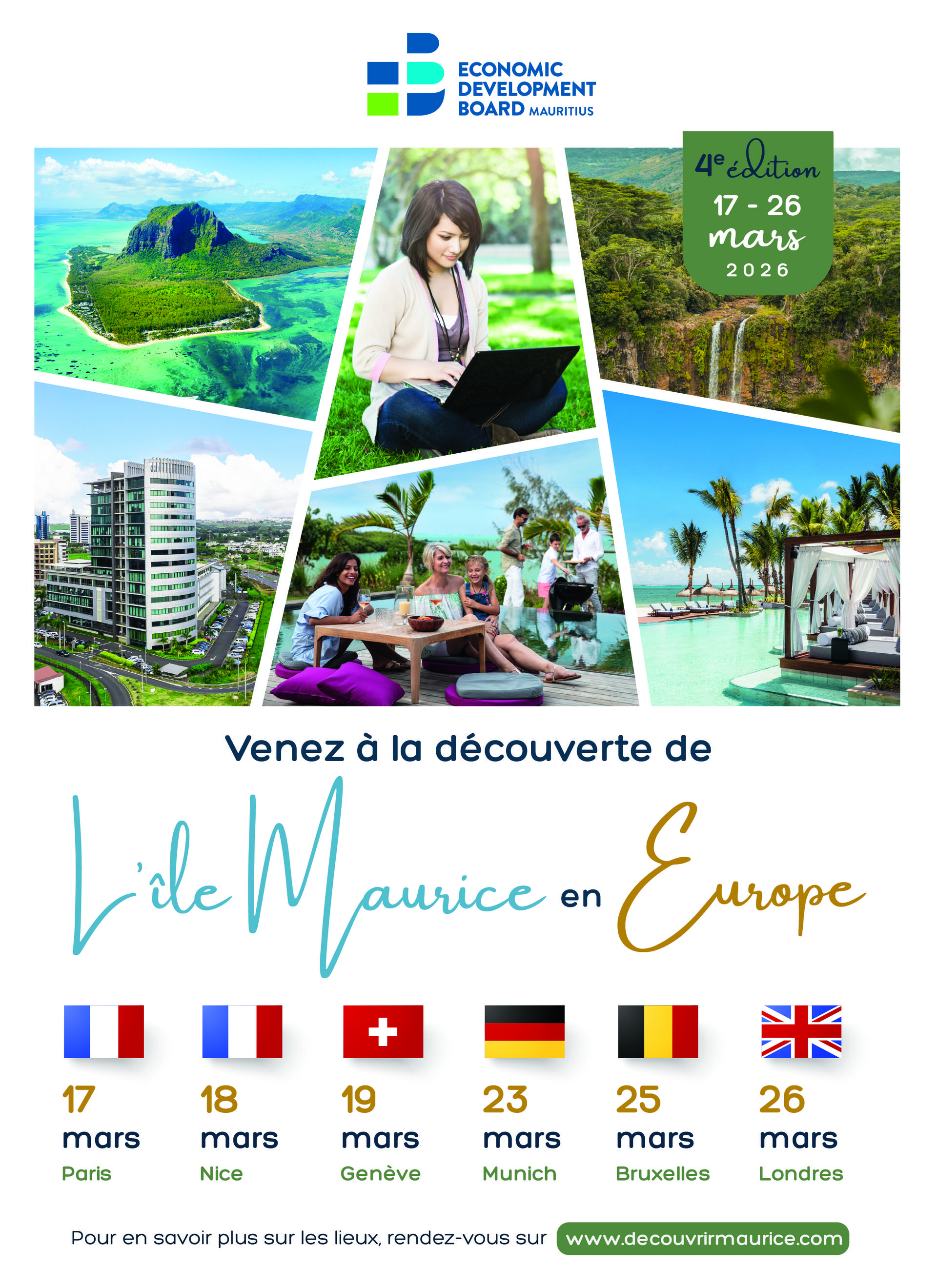 Venez à la découverte de l'Ile Maurice en Europe | The BMBC